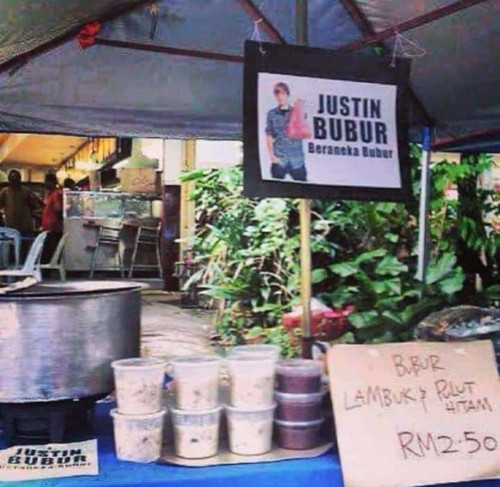 Jom Justin bubur