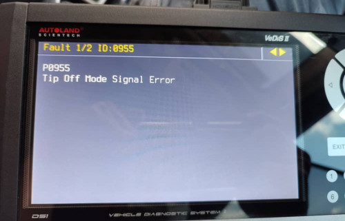 Proton Preve DTC code error