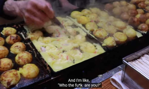 obaa-san sell takoyaki with almost no profit