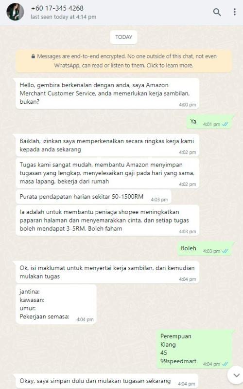 scammer with melei liddis, is non-melei or indon?