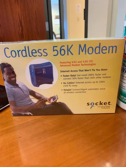 Wireless 56K modem ? 🤔
