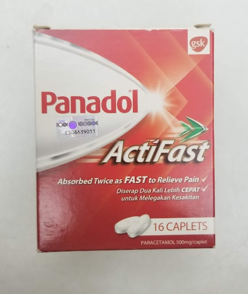 Panadol active fast shortage still?