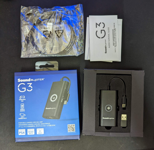 [WTS] Creative SoundBlaster G3 Portable Gaming DAC