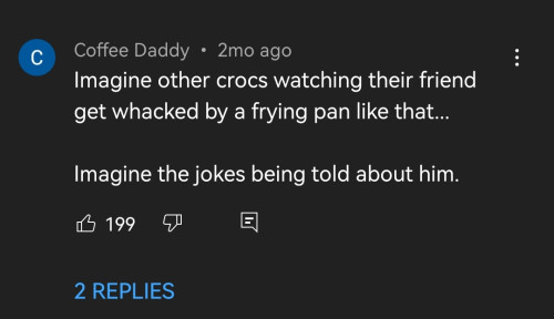 Crocodile slap vs frying pan