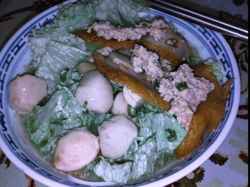 Com rate my breakfast. Sedap. Ho liao. Ho chiak.