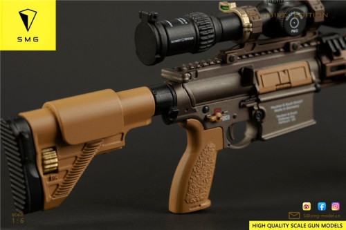 1/6 Action Figure Easy & Simple SMG M110A1 Model