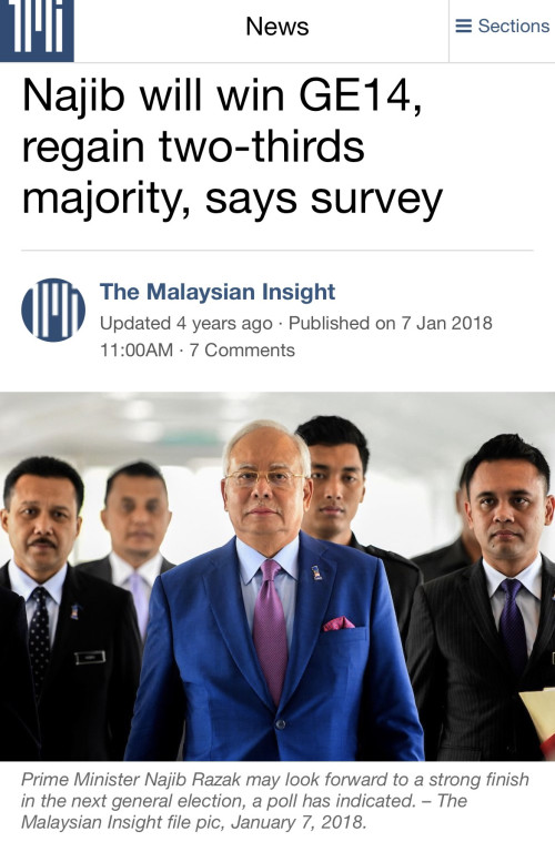 Merdeka Centre: Abahkau lebih popular berbanding