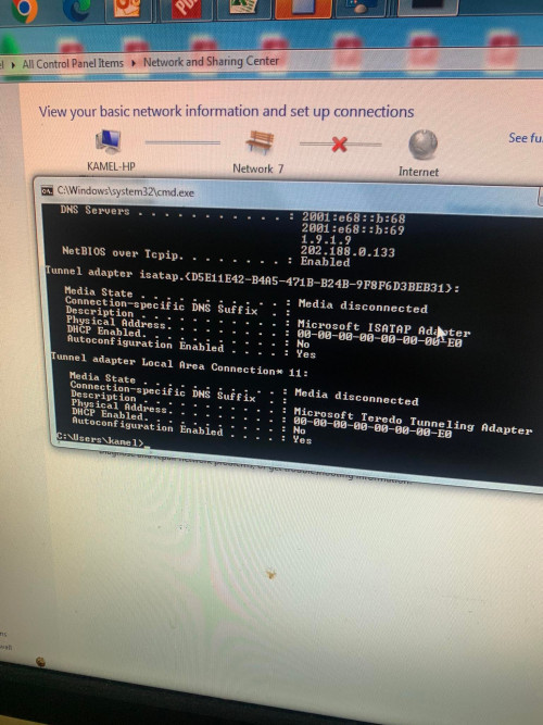 Ethernet port can't access network