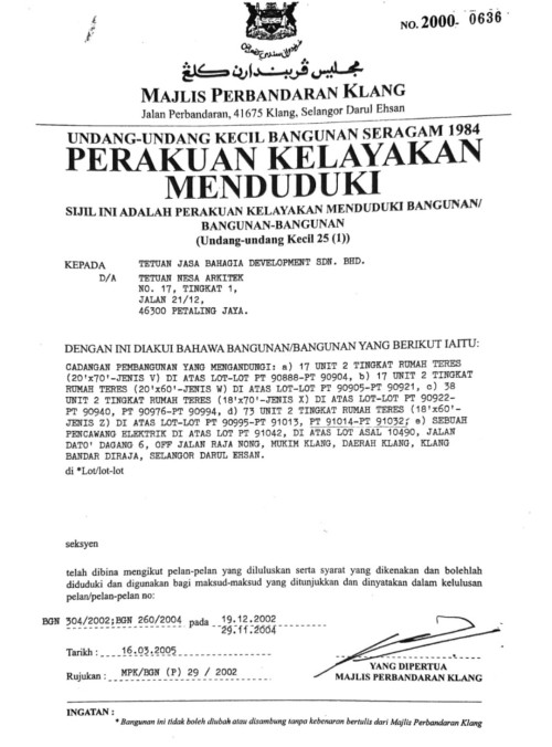 How to get CF for a old shop lot