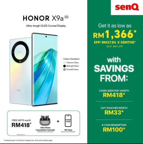 HONOR X9a 5G 8GB+256GB (RMO-NX1)