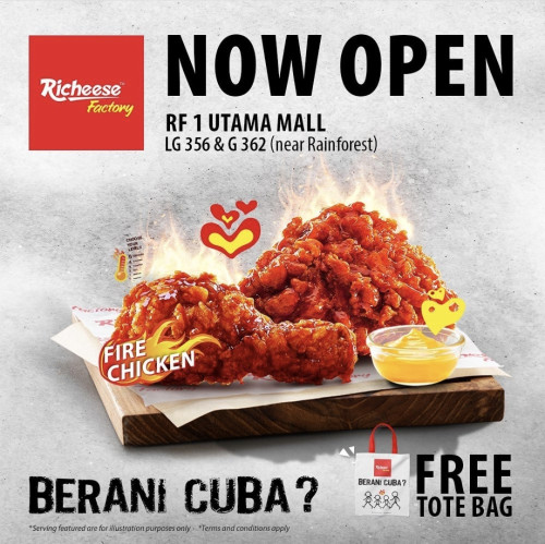 New fast food chain, Richeese Factory