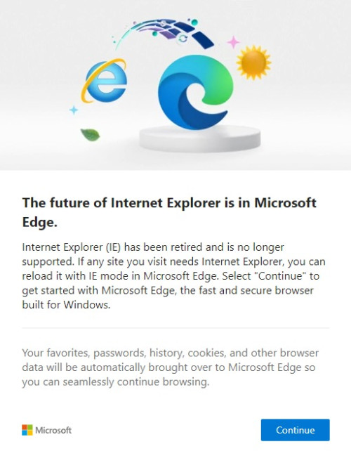 RIP Internet Explorer