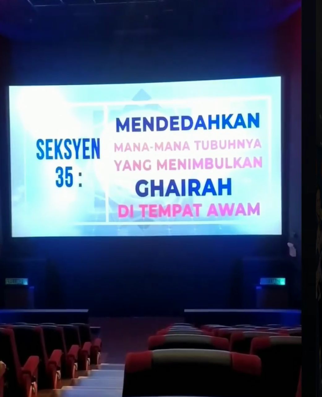 Lets go tengok movie at Terengganu