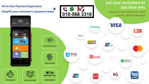 eWallet & Credit Card Terminal Merchant Applicatio