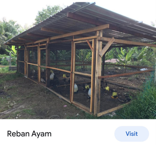 why they call mrt reban ayam?