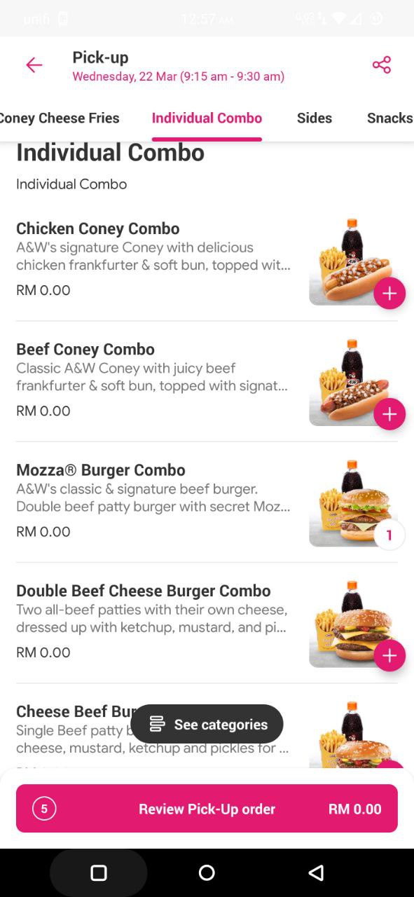 Foodpanda A&W free price bug? :hmm: