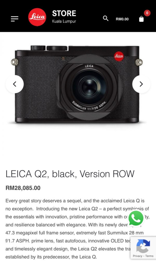 Are you got LEICA Q2?