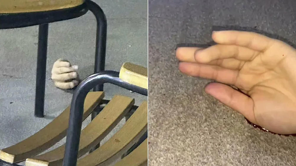 Douyin streamer kena parang until hand fall off