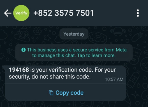 Prepaid OTP from 68886 goshop