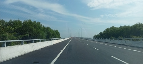 New bridge across Sg. Perak to Bagan Datuk