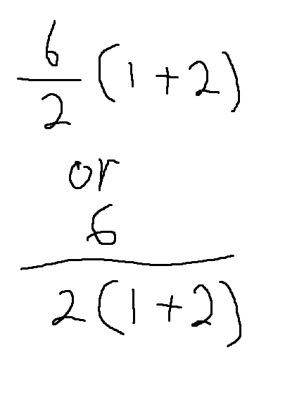 6÷2(1+2)