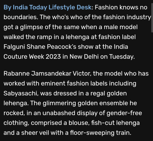 Very progressive fashion show