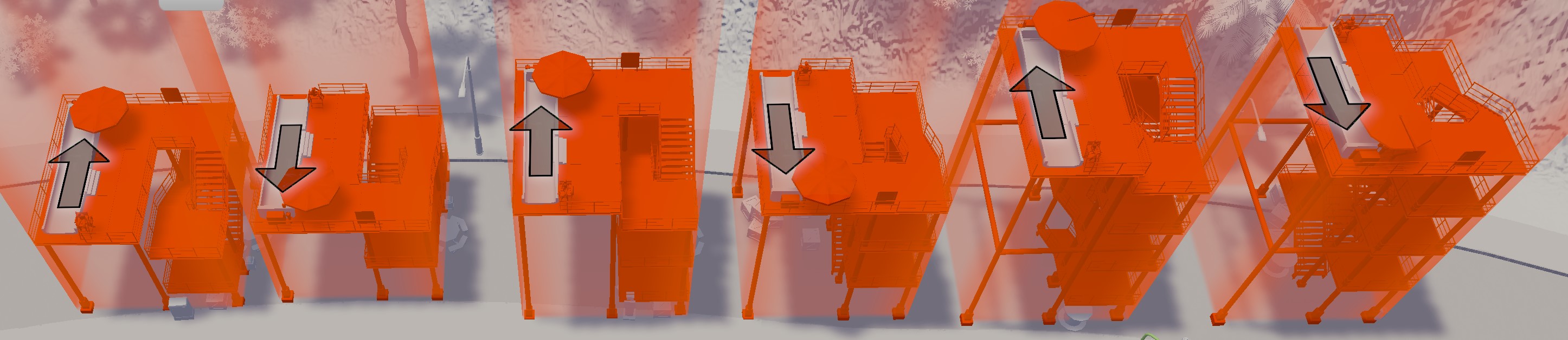 Steam Workshop::Pool Stations Pack LHT (Left hand traffic)