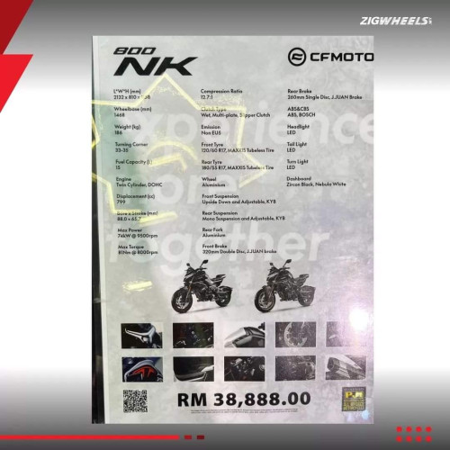 2023 CFMOTO 800NK
