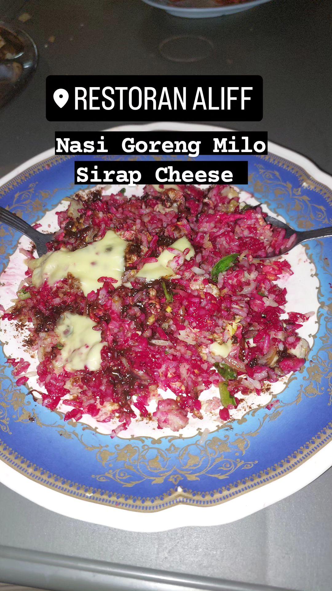 Nasi Goreng special restoran aliff