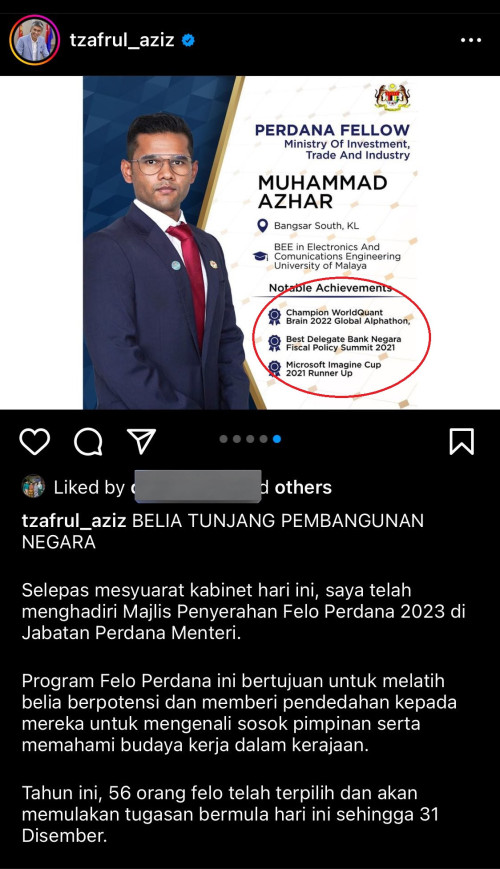 UPDATE: NASA/MITI scammer Azhar diberhentikan