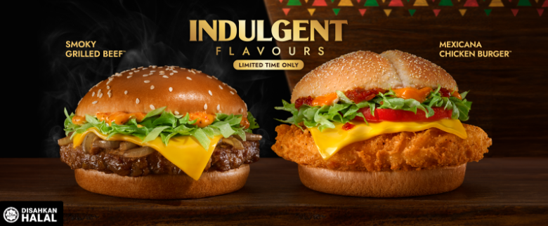 McD's New Mexicana and Smoky Grilled Burger