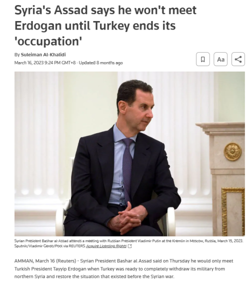 Turkey support instability in Syria