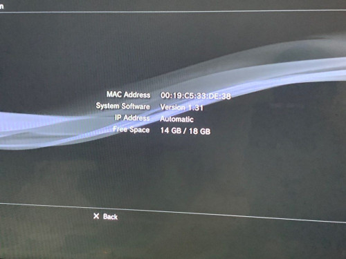 WTS PS3 CECHB PHAT 20GB First Launch Edition