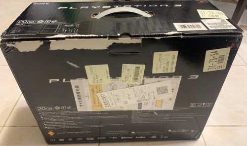 WTS PS3 CECHB PHAT 20GB First Launch Edition