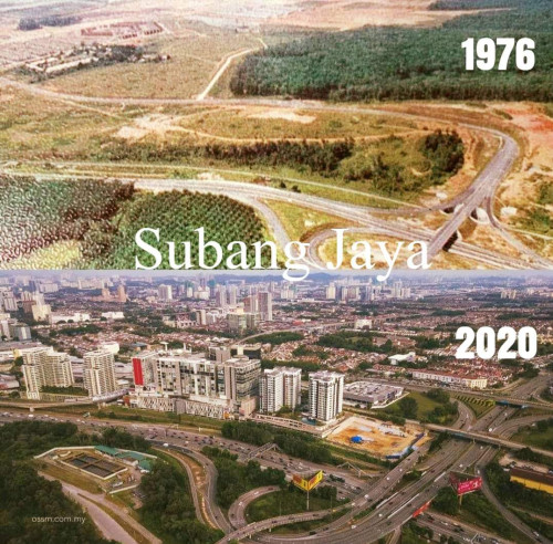Warga subang Jaya, mai masuk. 1970s landscape