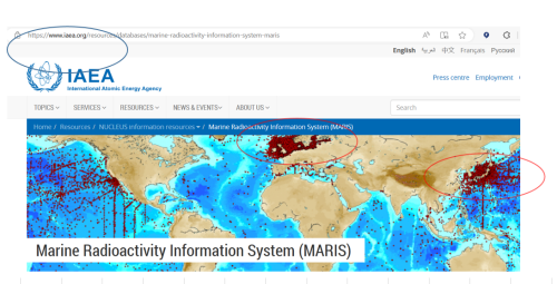 IAEA DATA: Europe &Japan seafood not human eat wan