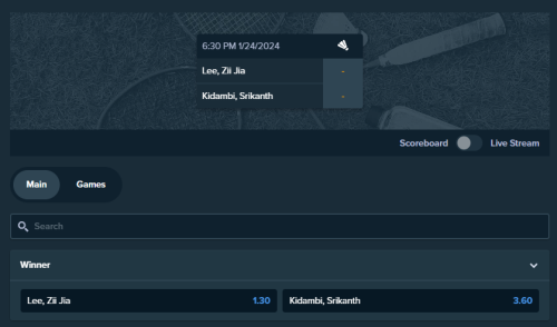 Indonesia Masters 2024 R32 - LZJ vs Tambi