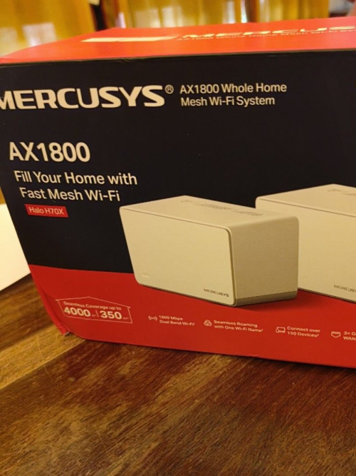 Mercusys Halo H70X AX1800 WiFi6 Mesh