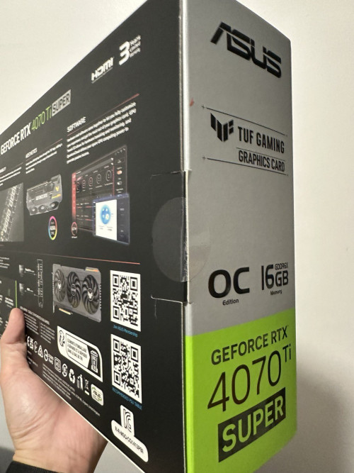 [SOLD] ASUS TUF Gaming RTX 4070 Ti Super OC