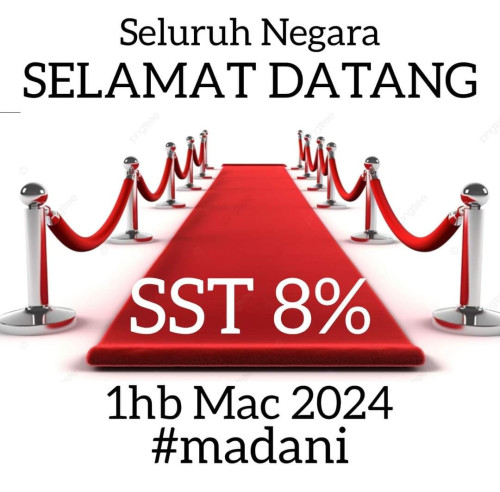 Happy 8% SST Day