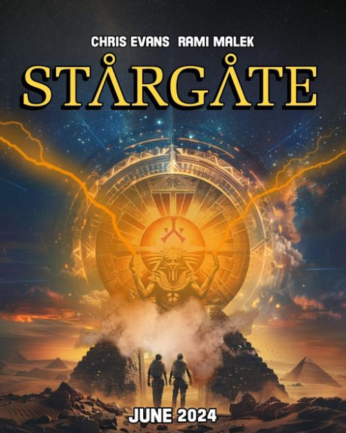 Stargate remake with Chris Evans & Rami Malek?