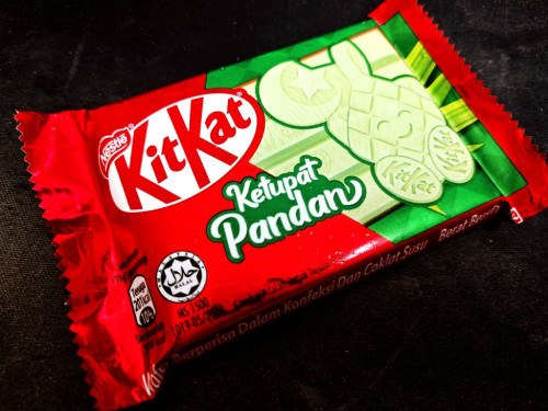 Nestle KitKat Ketupat Pandan real world photo