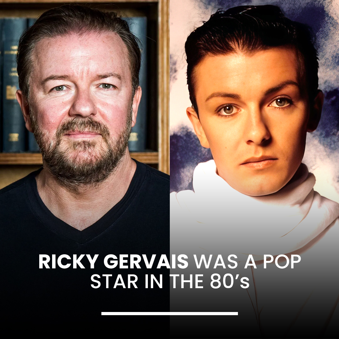 Ricky Gervais when he was young