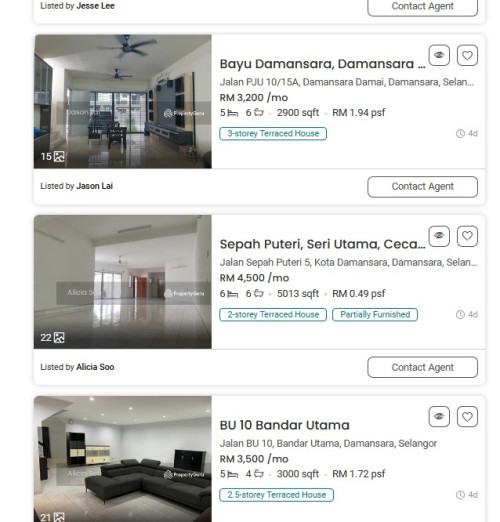 Sewa Rumah 4K..