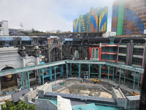 Fire at Genting Highlands Theme Park?