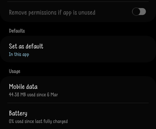 JPJ app as home screen on android
