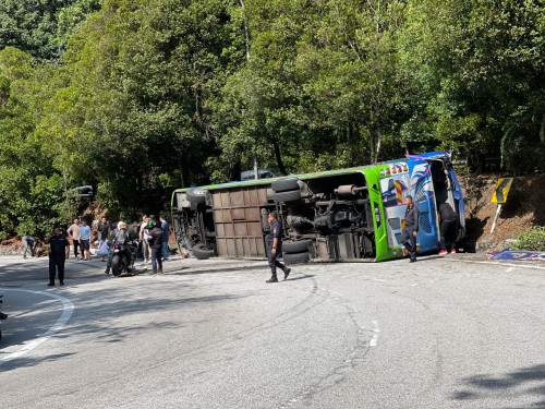 Genting Bus Accident - 2 death