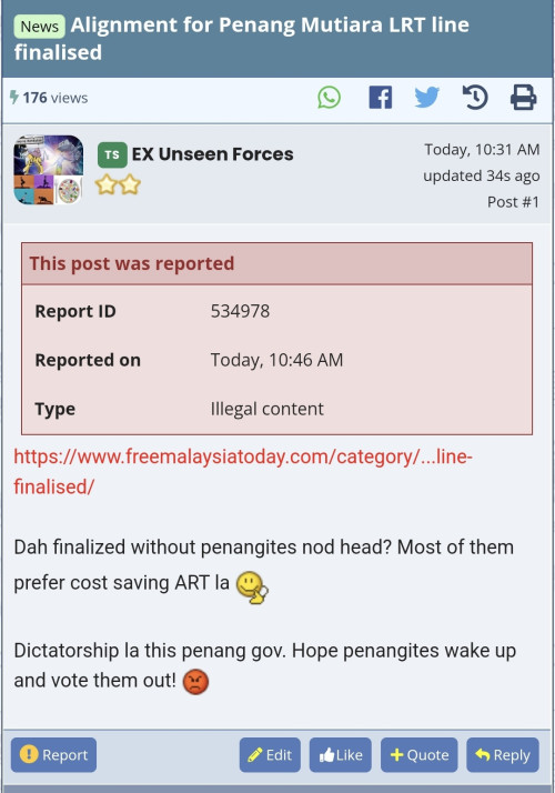 Alignment for Penang Mutiara LRT line finalised