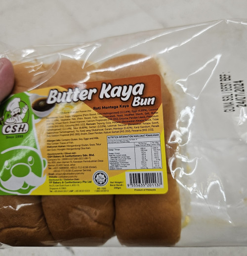 My fav roti kaya butter mampu milik