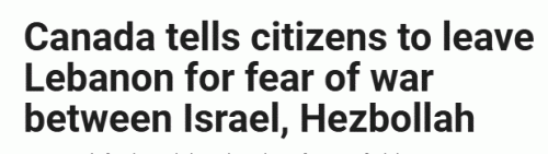 Did they find out that IDF will bomb Beirut later?